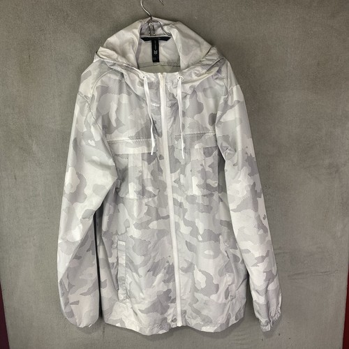 Large All In Motion Hooded Packable 100% Polyester Unisex Rain Jacket ...