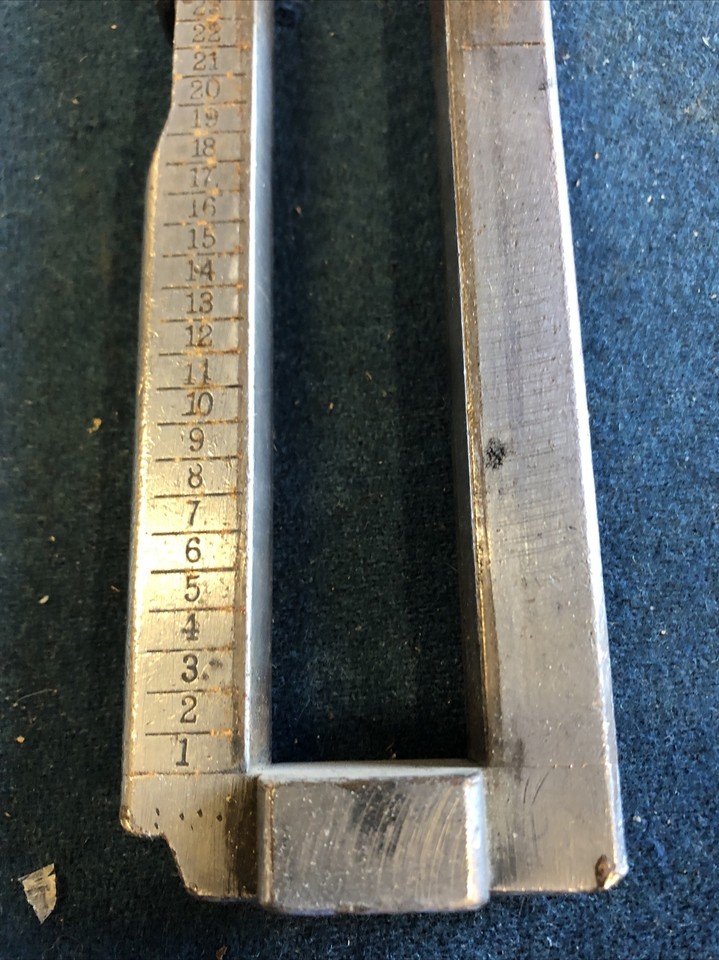 Ludlow Composing Stick 1” Diameter Printing Hot Lead 14” long | eBay