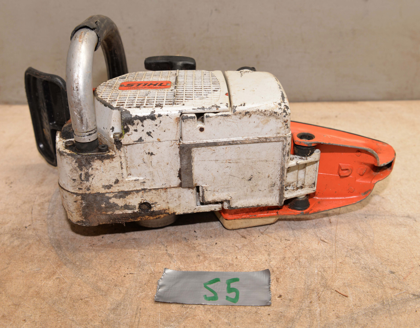 Stihl 032 AV vintage chainsaw tool collectible top handle logging saw ...