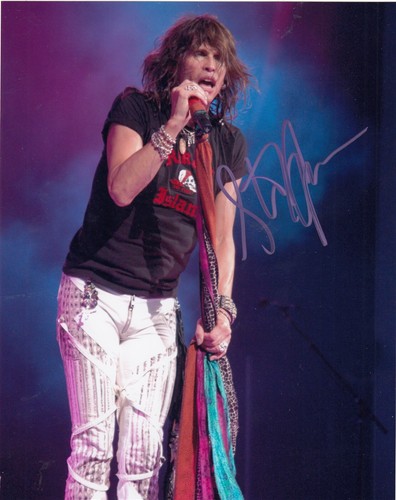 Steven Tyler 8x10 8 x 10 Signed Autograph AUTO PHOTO - Aerosmith Rock ...