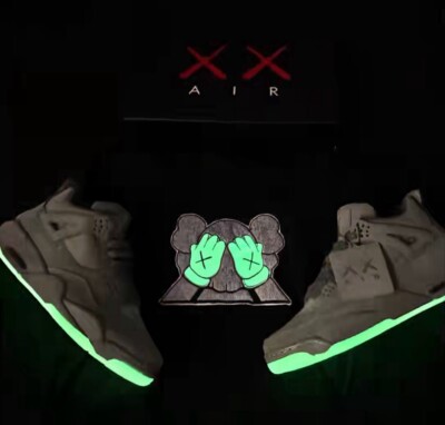 Kaws Dunk Glow hoodie Set | eBay