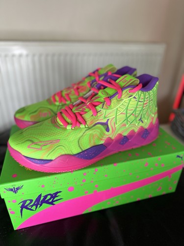 Size 12- PUMA MB.01 Inverse Toxic Limited Edition Basketball Trainers ...