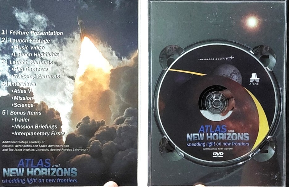 Atlas and New Horizons Shedding Light on New Frontiers DVD W/Case B6 | eBay