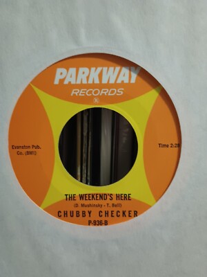 CHUBBY CHECKER 45 Weekend's Here /Lovely Lovely Record in EX condition ...