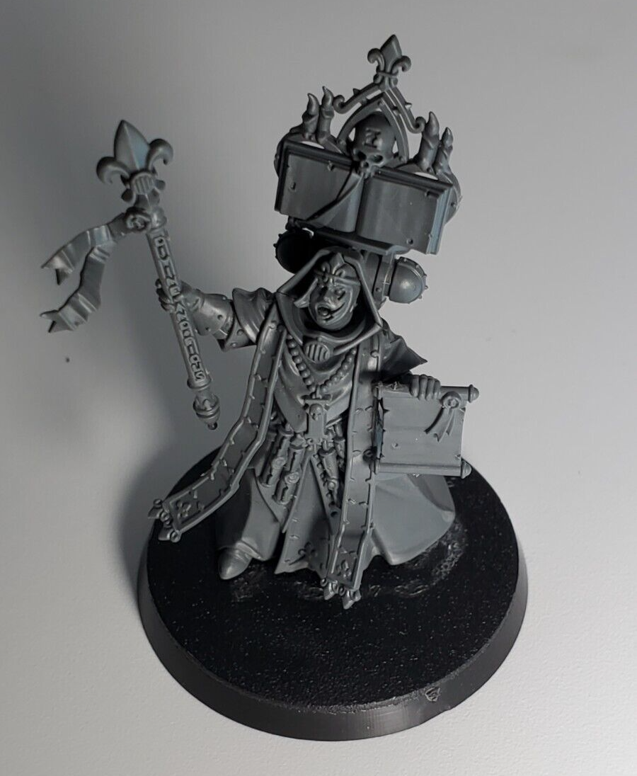 Warhammer 40k Sisters of battle Dialogus Figurine Unpainted | eBay