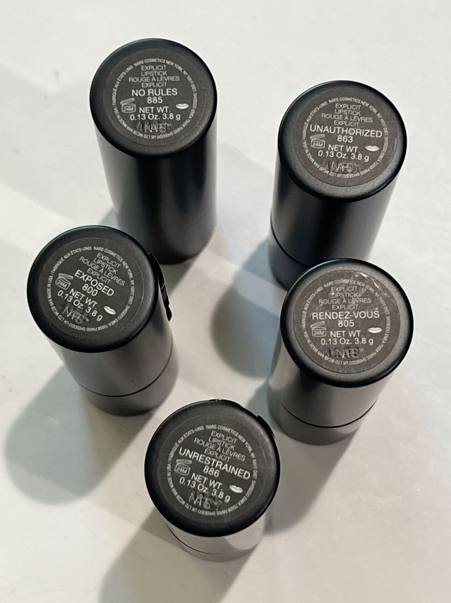 Nars Lipstick Color Chart NARS Explicit Lipstick SELECT A SHADE | EBay