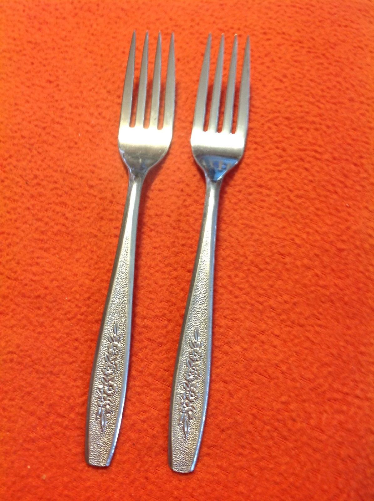 Simeon & George Rogers Co. - Vintage Stainless Steel 6 3/4" Forks - Lot ...