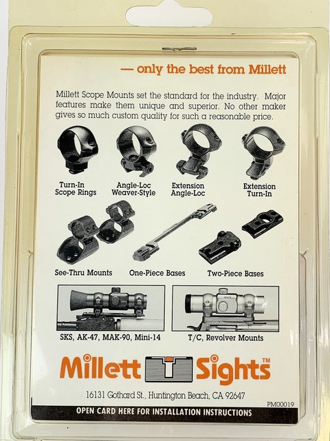 Millett Matte Steel Turn-In Ring (30mm - Medium) (SR00705) for sale ...