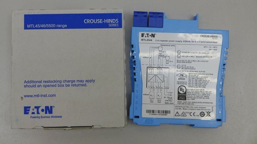 Measurment Techonology Ltd. MTL4544 Repeater Power Supply 2 Channel, 4 ...