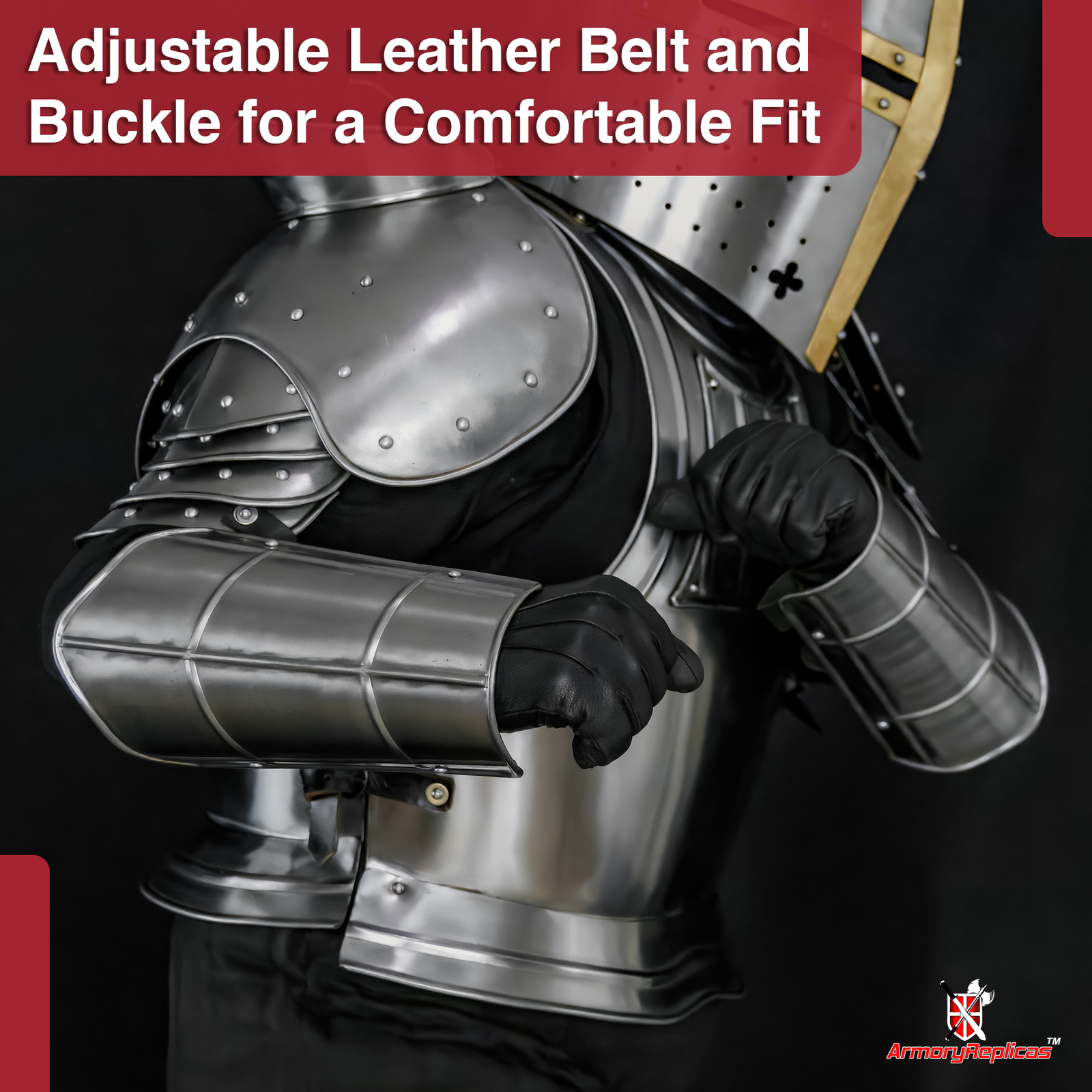 Medieval Bracers 18G Steel Vambrace Set | Siege Warfare Arm Armor for ...