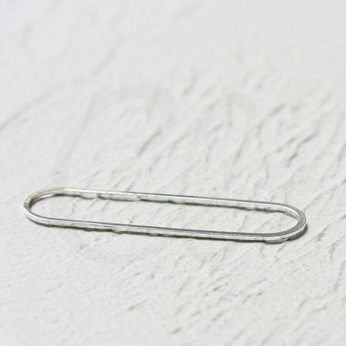 Solid Brass Cut Rectangle Ring - No Hole - Link - Connector 50x13mm (CW ...