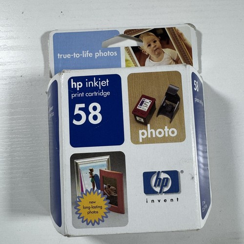 New HP #58 Inkjet Print Cartridge C6658AN Photo Deskjet Photosmart ...
