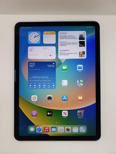 Apple iPad Air 4th Gen. A2316 64GB Wi-Fi 10.9 in Sky Blue **READ** | eBay