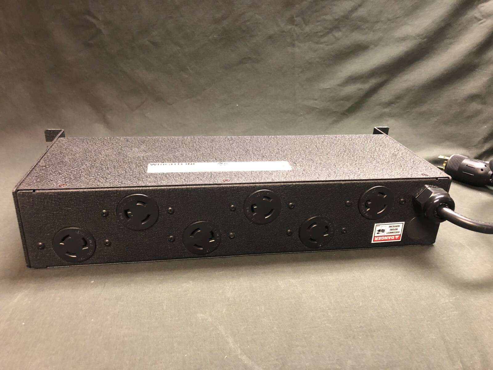 GEIST / WRIGHTLINE– EATON POWER METER / PDML1206L15A2 W/ MTG BRACKETS ...