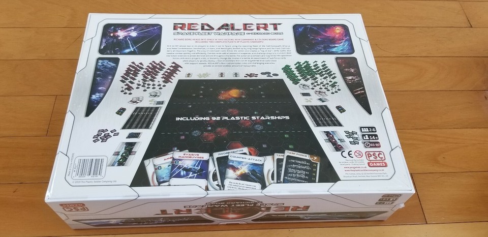 Red Alert - Space Fleet Warfare Boardgame by Richard Borg IN STOCK | eBay