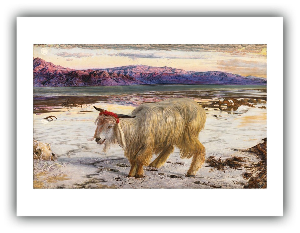 William Holman Hunt : "The Scapegoat" (1854) — Giclee Fine Art Print | eBay