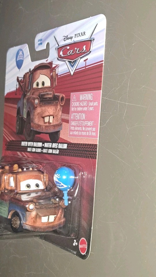 New Mater With Balloon - Disney Pixar Cars 2 - New Mattel Die-Cast 2026 ...