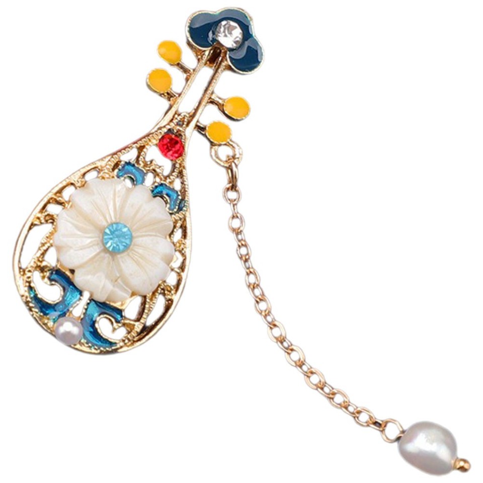 Exquisite Lute Pin Music Brooch Pin Fabulous Brooch Pin Ethnic Style ...