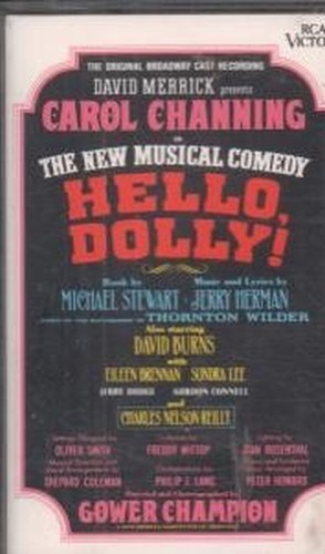 Hello Dolly Original Cast of the 1964 Broadway Production cassette ...