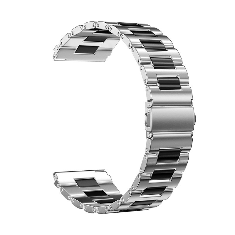 3 Bead Stainless Steel Watch Band Fits Apple Watch 9876543 Iwatch 38 41 ...