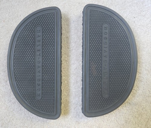 Harley Davidson Half Moon Passenger Floor Board Insert's | eBay