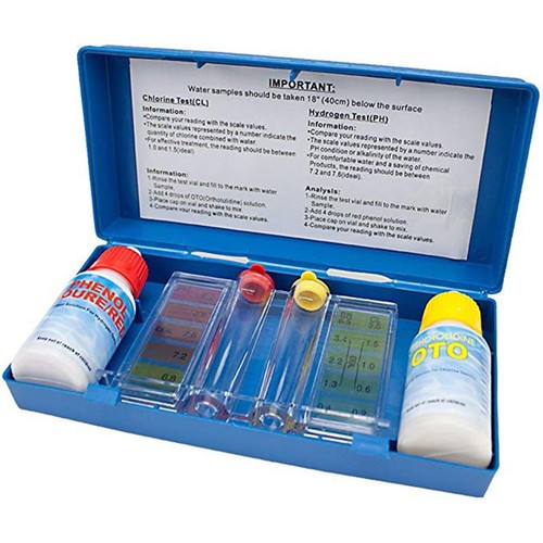 Water Testing Kits Hardness Fast PH for Industrial Waste Water Spas Hot ...