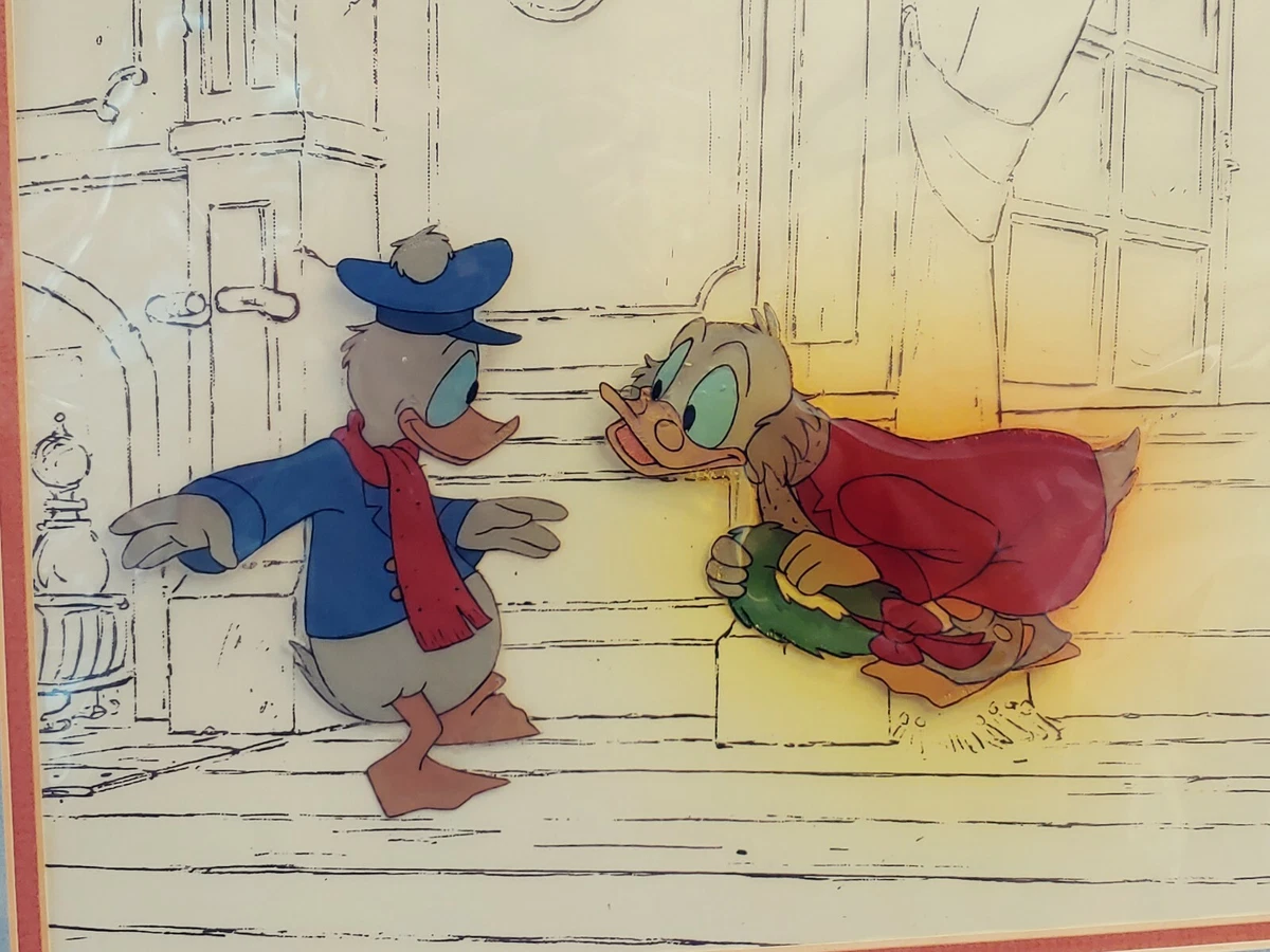 Mickeys Christmas Carol Scrooge Mcduck Window Displays Featuring