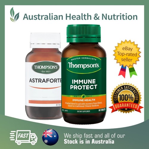 THOMPSON'S ASTRAFORTE 80 TABLETS (IMMUNE PROTECT) + FREE SAME DAY ...