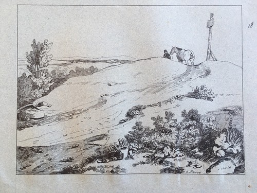 Very beautiful Large Drawing after Charlet original ink 1850 signed ...