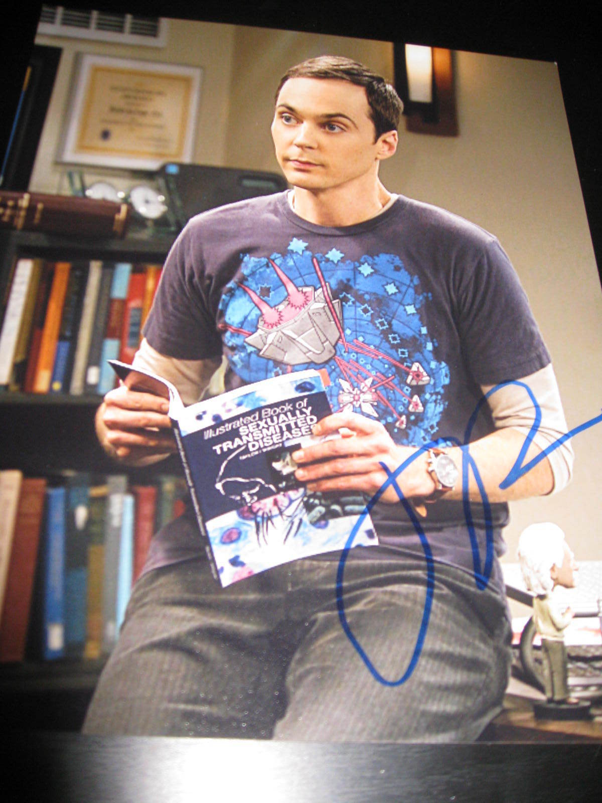 JIM PARSONS SIGNED AUTOGRAPH 8x10 PHOTO BIG BANG THEORY PROMO COA AUTO ...