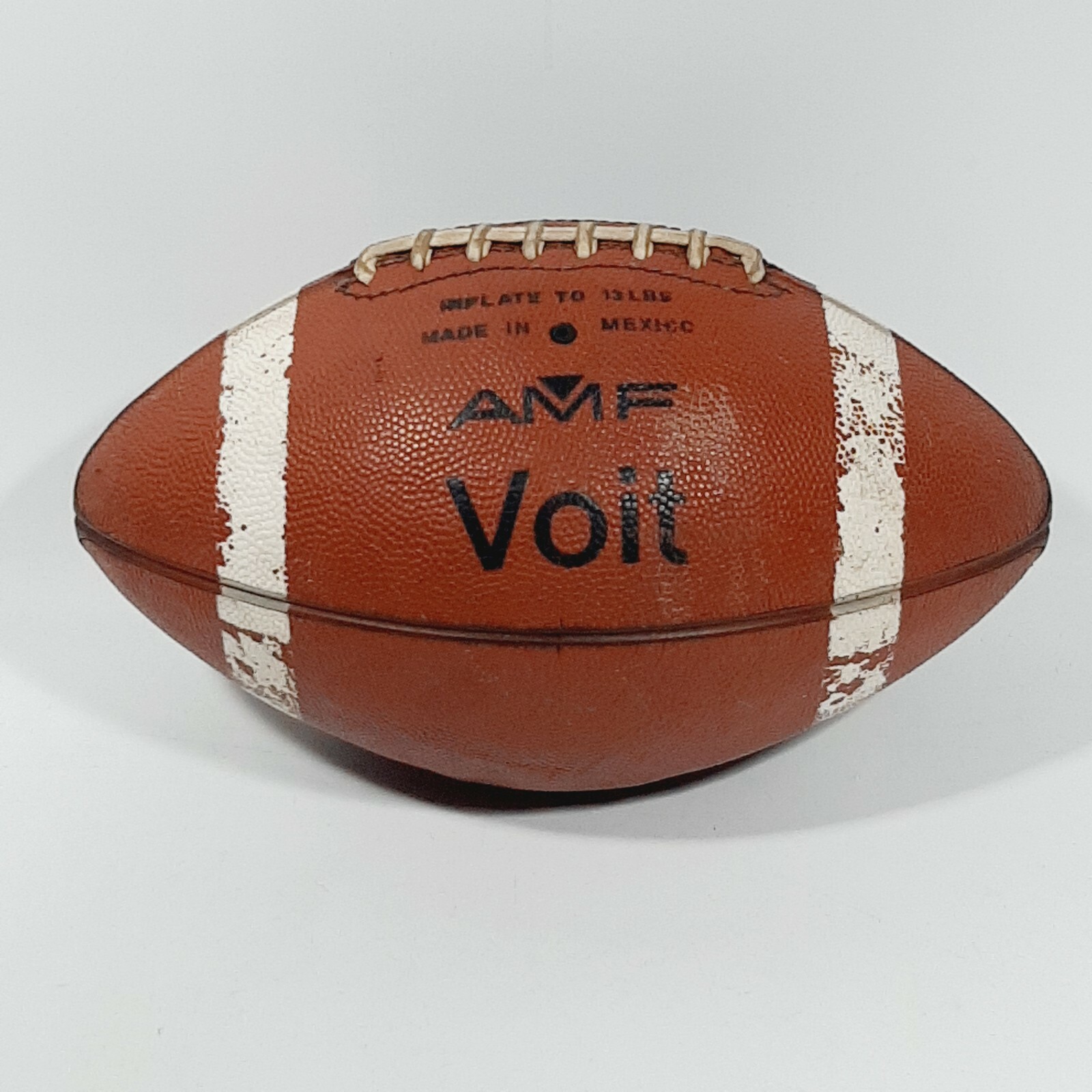 Rare Vintage AMF Voit XF 99 Seamless Intercollegiate Leather Football ...