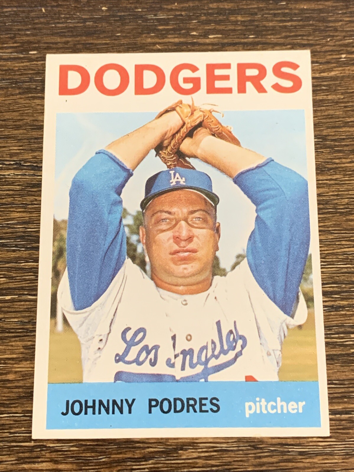 1964 TOPPS JOHNNY PODRES #580 SP HIGH SERIES DODGERS EX-MT OR BETTER | eBay