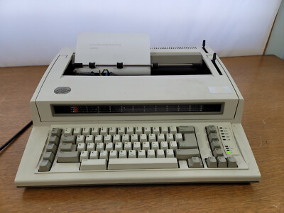 Vintage IBM Wheelwriter 6781 Electric Typewriter Tested Working 1988 | eBay