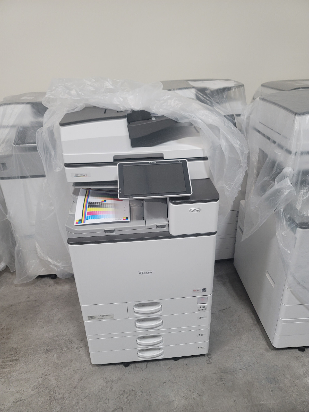 Ricoh MP C4504 MPC4504 Color Copier with Finisher, 45 ppm | eBay