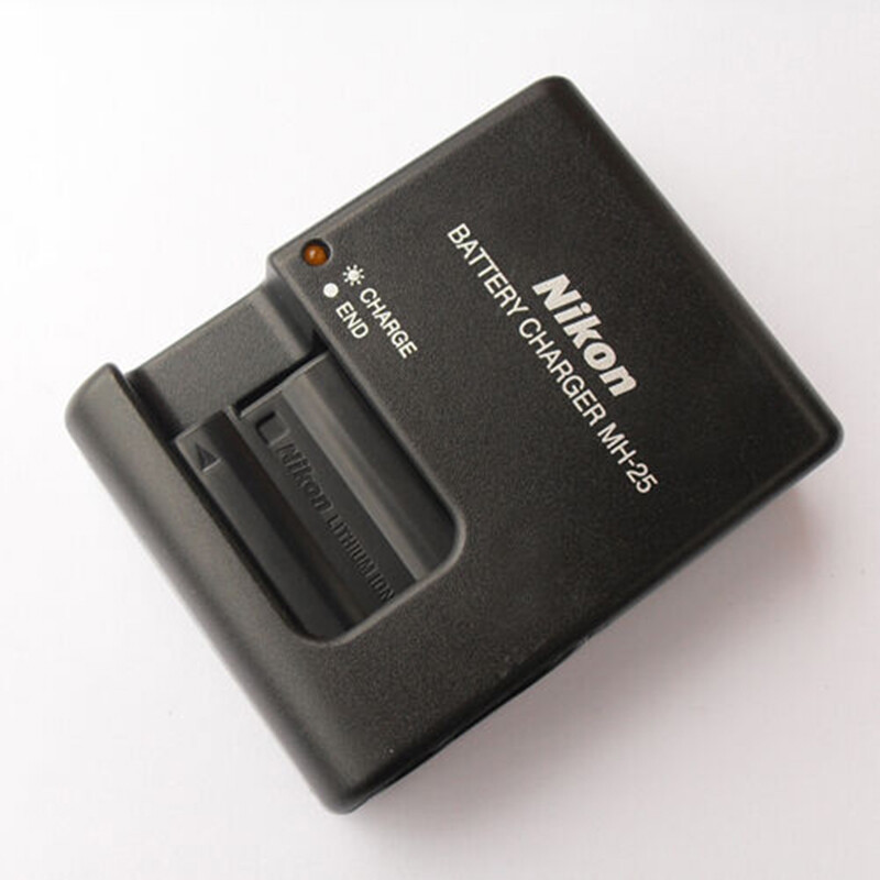 Genuine Original Nikon MH-25 Charger EN-EL15 Battery D7000 D7100 D800 ...