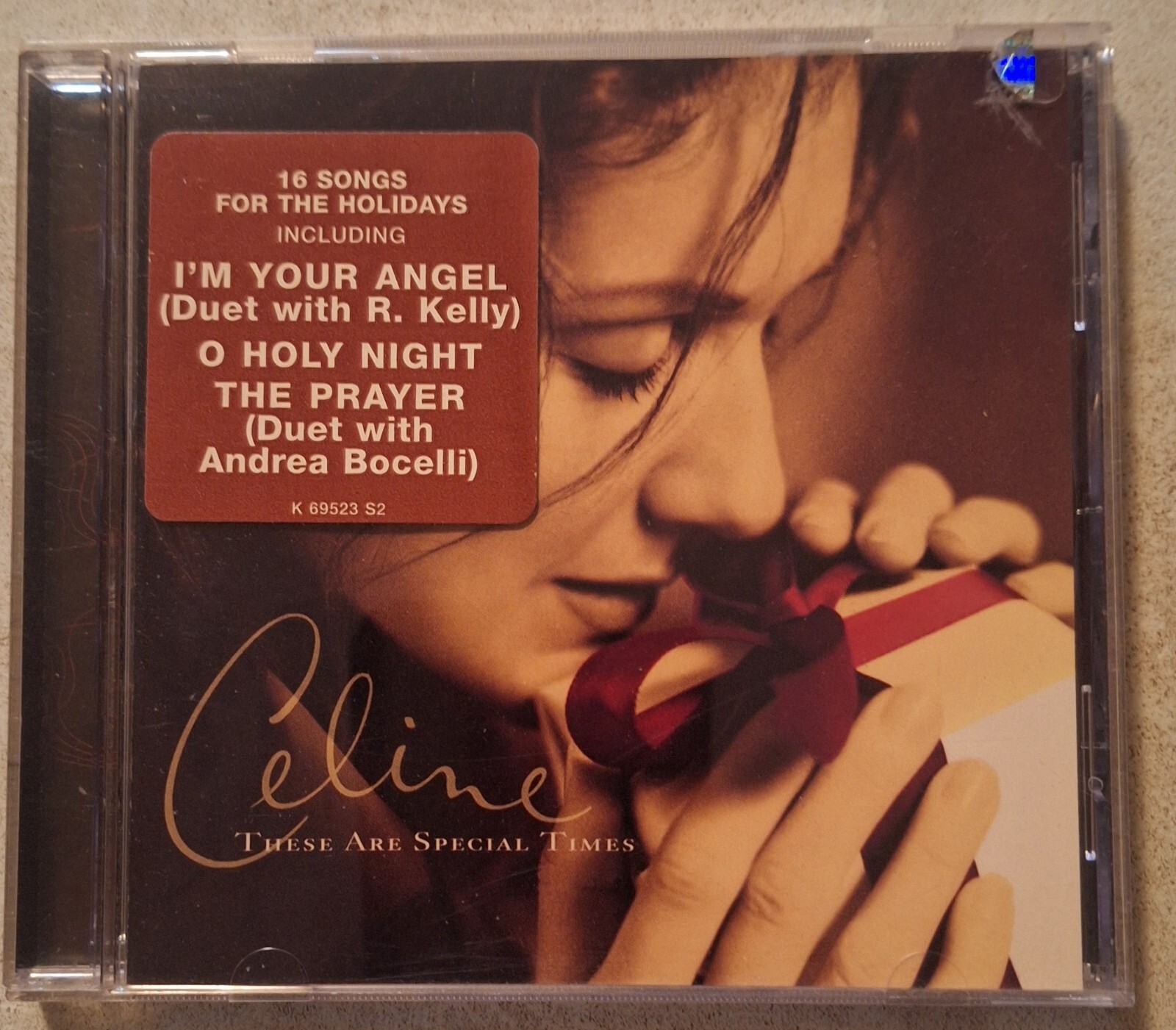 Celine Dion "These Are Special Times" Christmas CD W/Andrea Bocelli ...