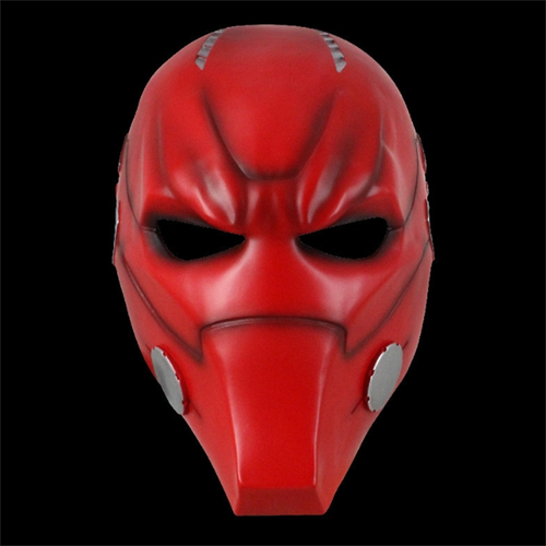 Batman：Arkham Asylum Red Hood Terror Resin Mask Halloween Party Prop ...