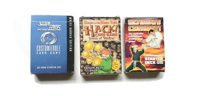 Lot of 3 Games Vintage 1994 STAR TREK - Hack Tomb of Vectra - Ultimate ...