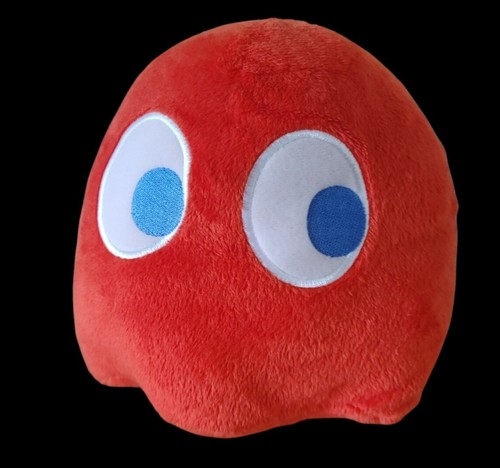 Pac Man Plush 6 '' Orange Ghost Clyde Soft Toy | eBay