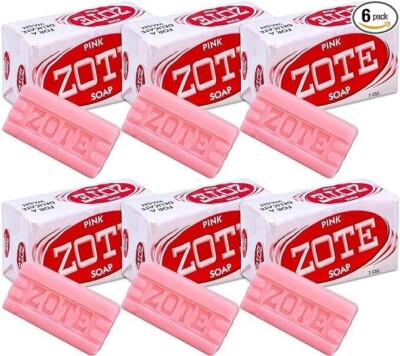 6 Pack of Zote Pink Laundry Bar Soap ( 14.1 oz) | eBay