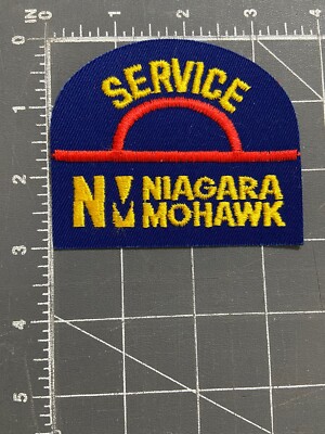 Service Niagara Mohawk Patch Power Utility Energy Syracuse New York NY ...