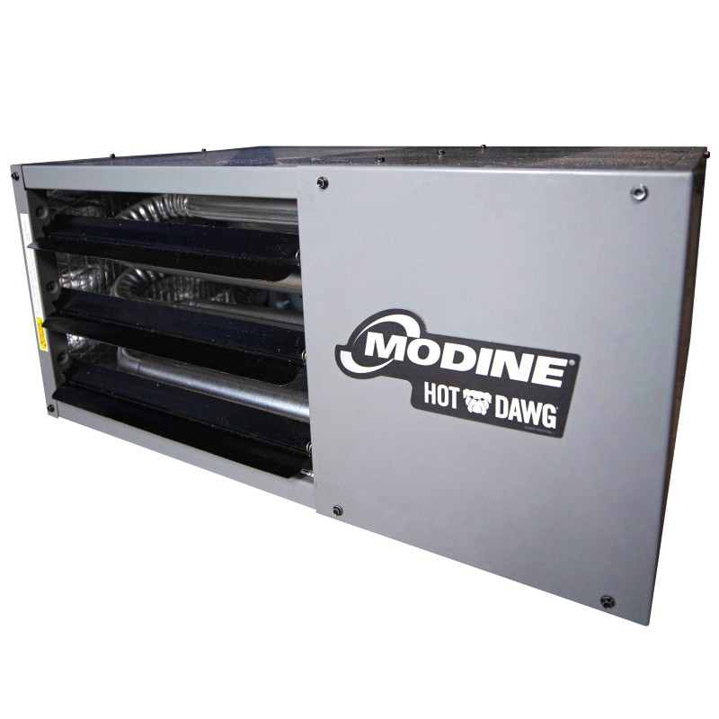 Modine Hot Dawg HD 60,000 BTU Natural Gas Garage Heater - Stainless ...