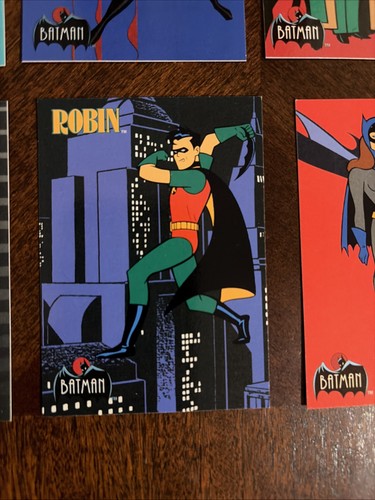 BATMAN ANIMATED SERIES TRADING CARD LOT Rogues Gallery Batgirl Robin | eBay