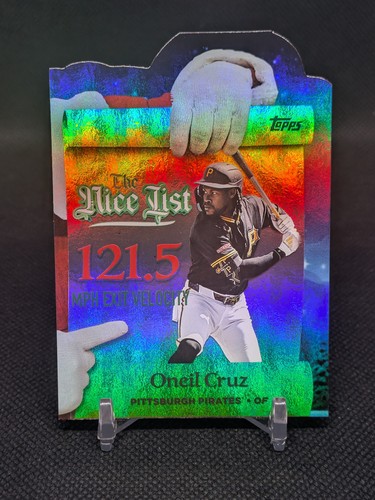 2025 Topps Holiday - O'Neil Cruz The Nice List Pittsburgh Pirates MNL ...
