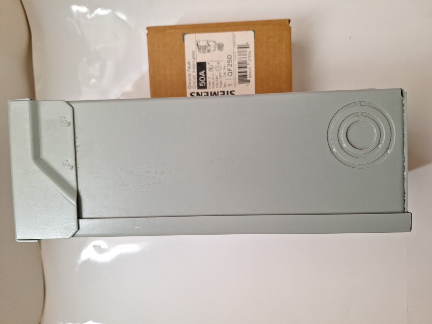 SIEMENS SPA W0408ML1125 125 Amp 4-Space 8-Circuit LOAD CENTER W/ 50 AMP ...