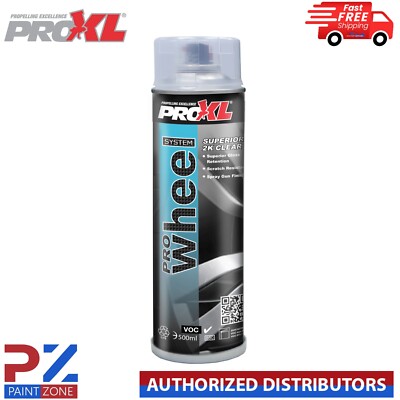 Pro XL PRO WHEEL SYSTEM Alloy Wheel PRIMER Spray Paint Aerosol (500ml ...