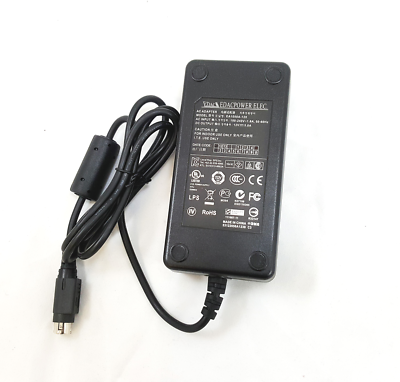 EDAC EdacPower Elec. EA1050A-120 12V⎓5.0A 60W 3 Pin AC/DC Power Supply ...