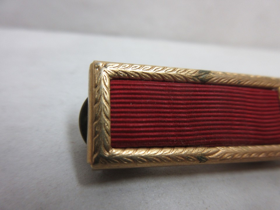 Vintage WWII United States Army US Meritorious Unit Simon Commendation ...