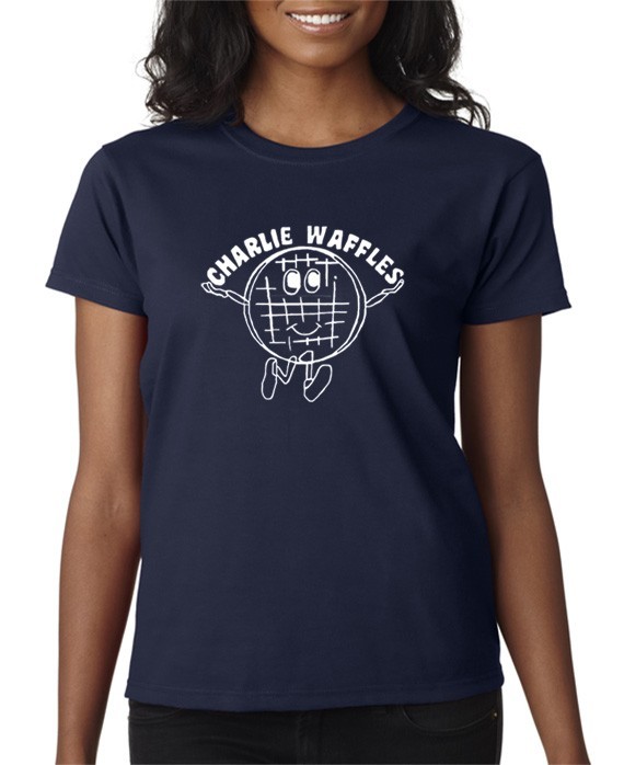 Charlie Waffles T-shirt Two and Half Men Funny 5 Colors S-3XL | eBay