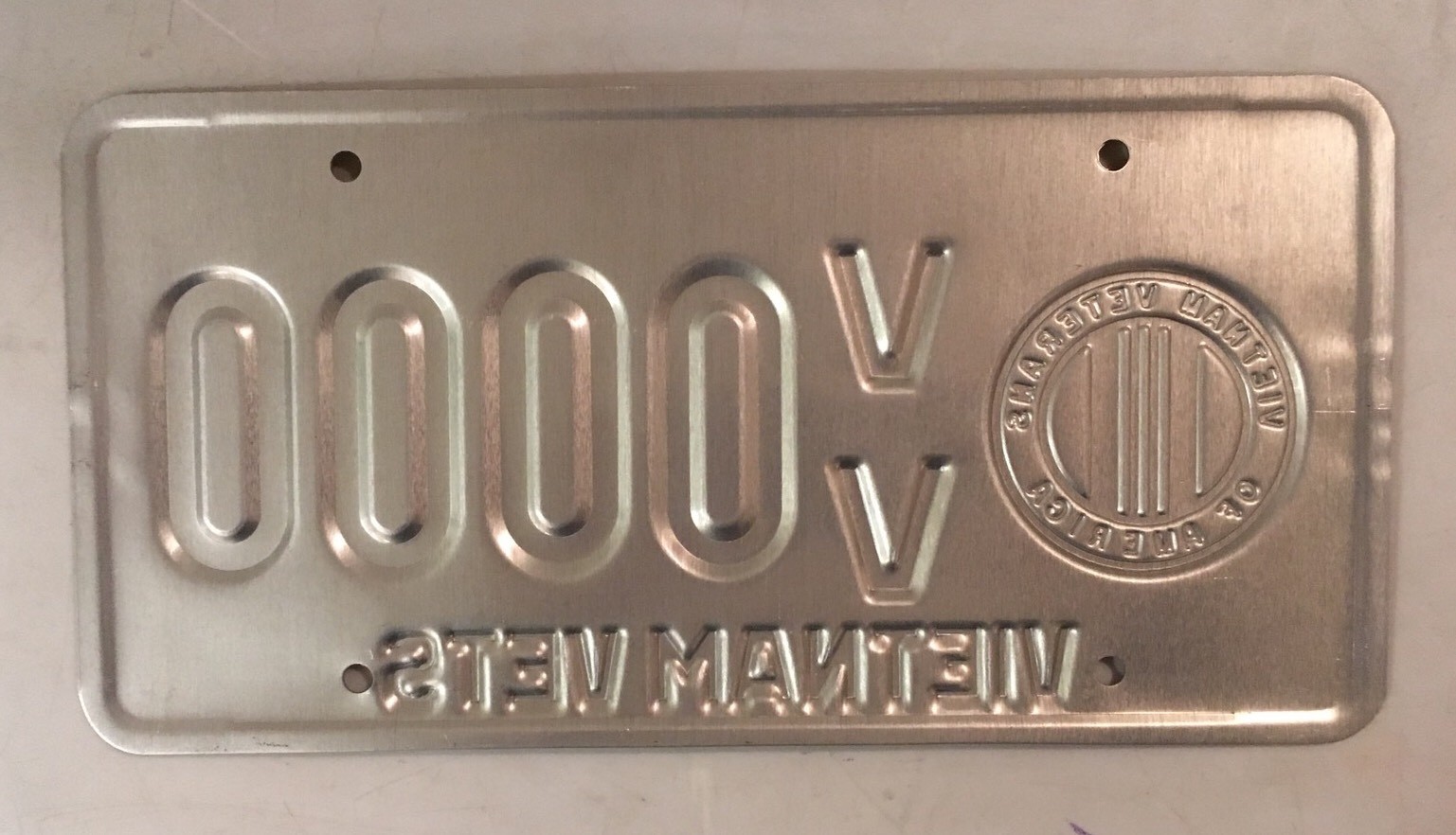 New Jersey VIETNAM VETERANS license plate VVA War Hanoi NJ Saigon Nam ...